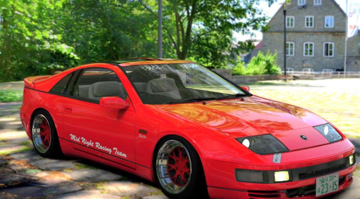 Мод Nissan Fairlady Z32 Mid Night для Assetto Corsa